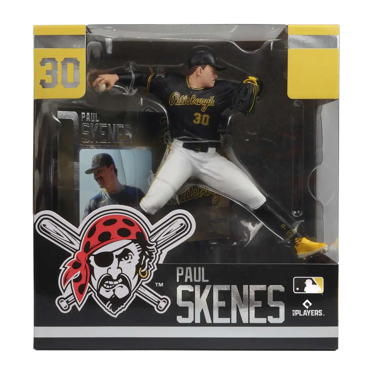 McFarlane Toys MLB Pittsburgh Pirates Sports Baseball Paul Skenes 7 ...