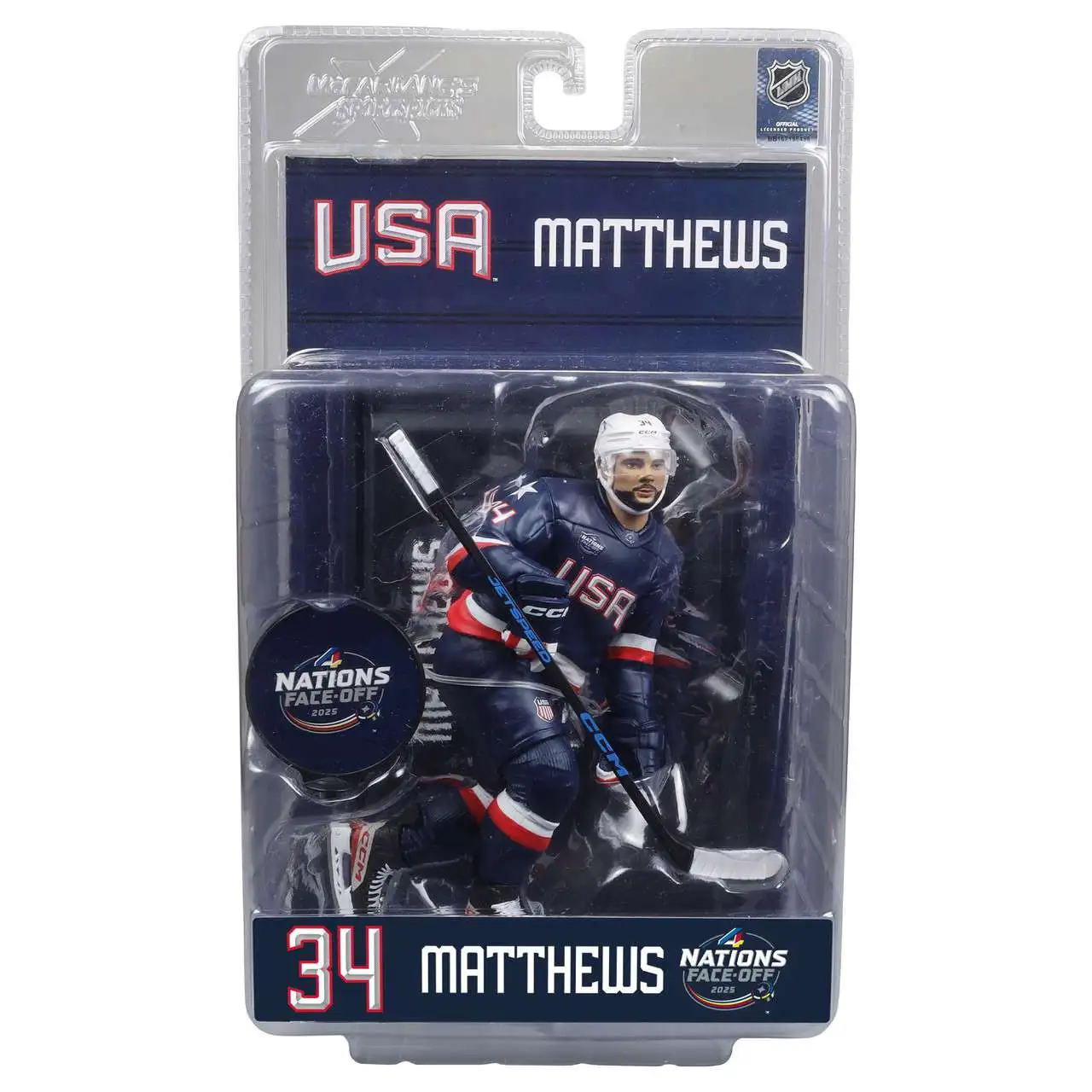 McFarlane Toys NHL Toronto Maple Leafs Sports Hockey 4 Nations Face-Off ...