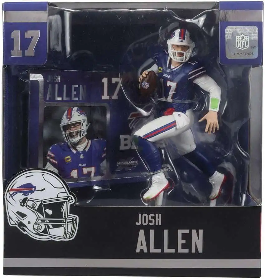 McFarlane Toys NFL Buffalo Bills Sports Football Josh Allen 7 Action ...