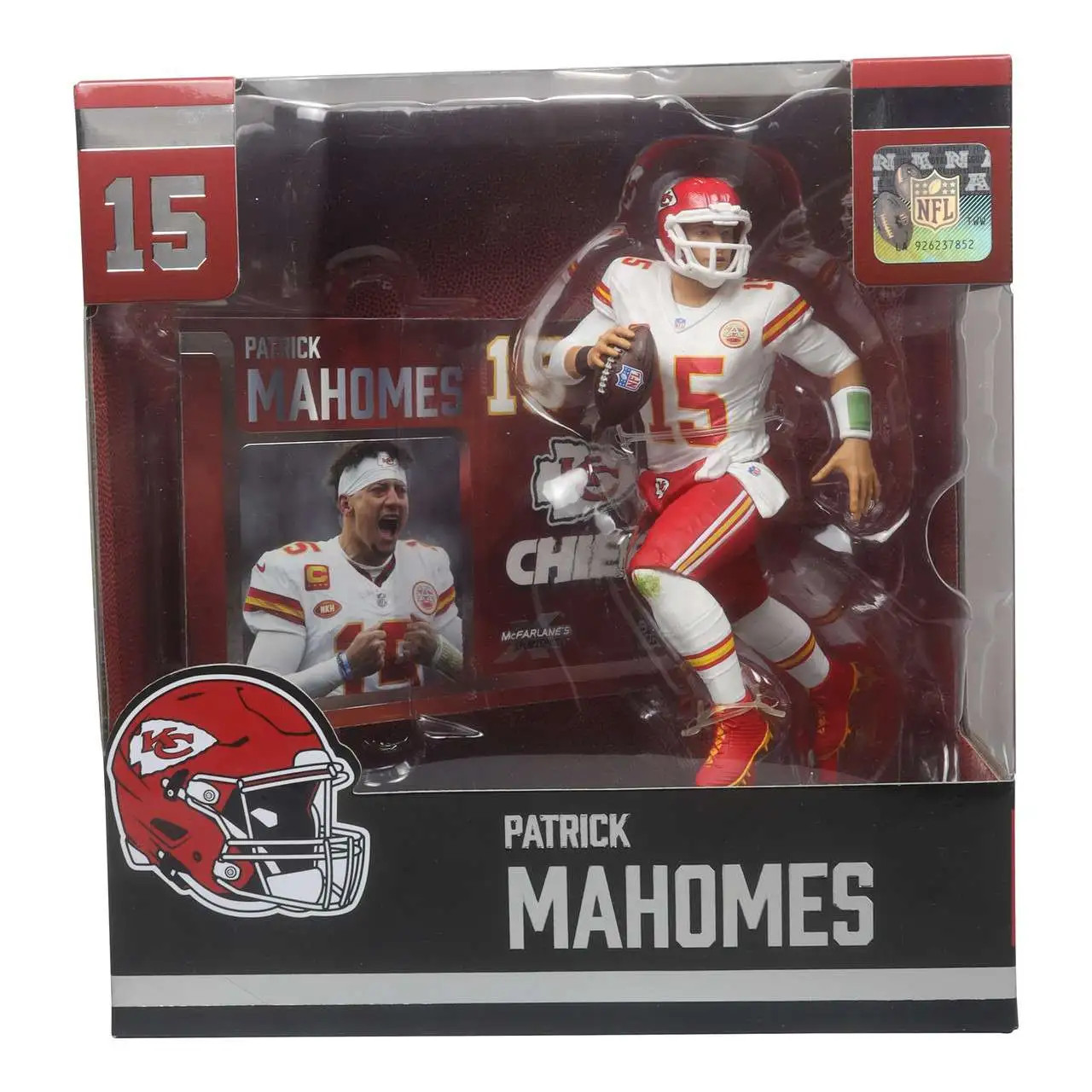 McFarlane Toys NFL Kansas City Chiefs Sports Football Patrick Mahomes 7 ...