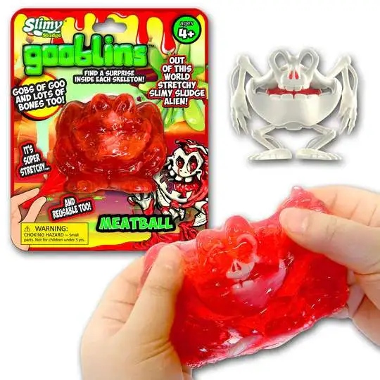 Slimy Sludge Gooblins Meatball Playset Top Secret Toys - ToyWiz