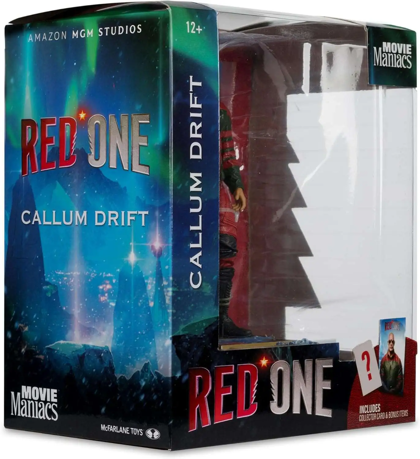 McFarlane Toys Red One Movie Maniacs Callum Drift 6 Posed Figure - ToyWiz