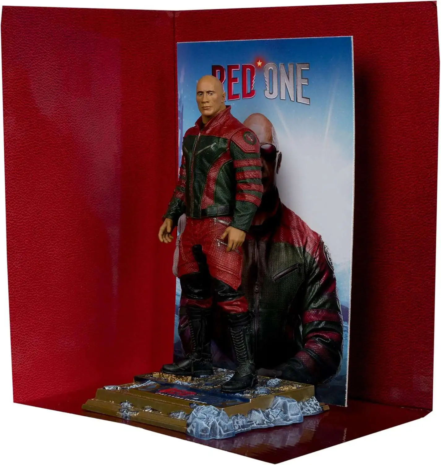 McFarlane Toys Red One Movie Maniacs Callum Drift 6 Posed Figure - ToyWiz