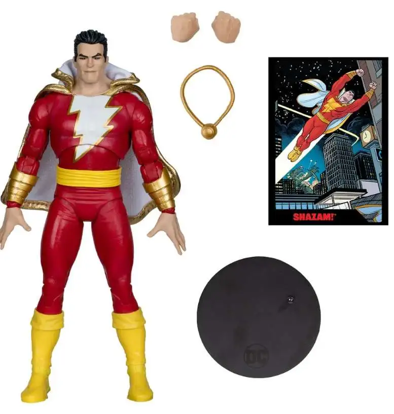 Mcfarlane Toys Dc Direct Page Punchers Shazam 7 Action Figure With