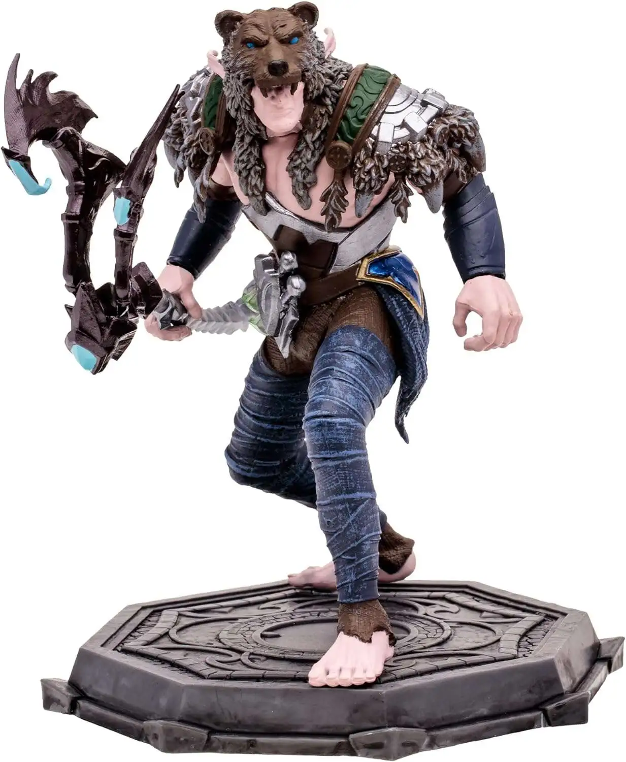 McFarlane Toys World of Warcraft Elf Druid Rogue Action Figure Rare - ToyWiz