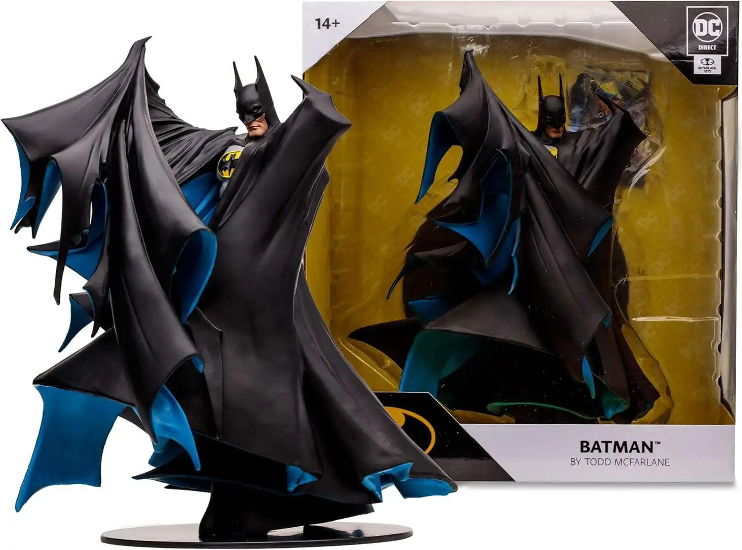 McFarlane Toys DC Direct Batman 12 Statue Black - ToyWiz
