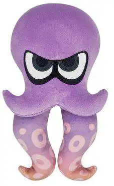 Splatoon Inkling Octopus Purple 9 Plush San-Ei Little Buddy - ToyWiz
