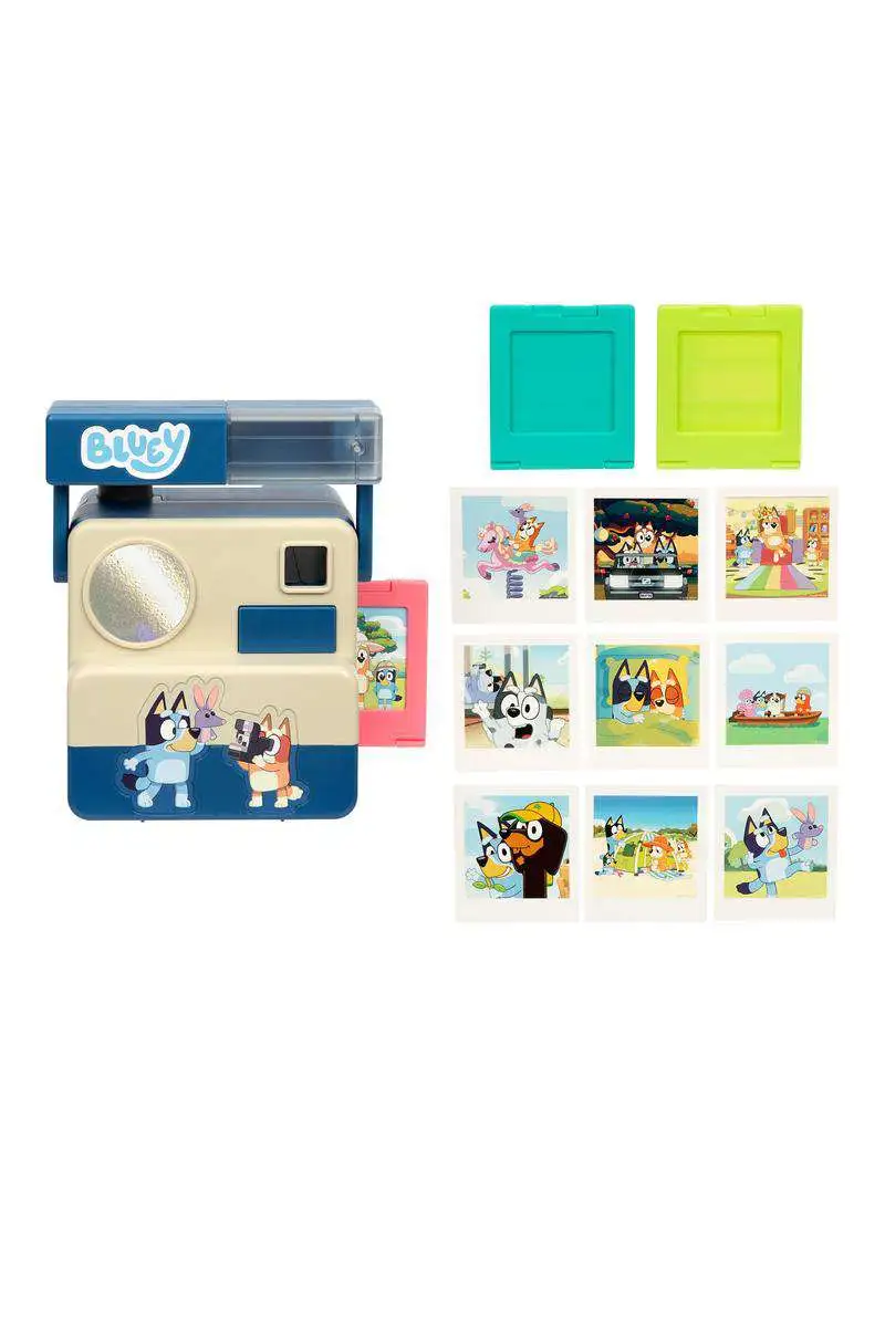 Bluey Blueys Chikit Chikit Camera Role Play Toy Series 13 with 10 Photo ...