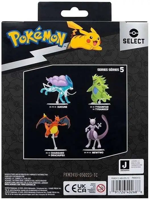 Pokemon Select Series Trainer Team Series Tyranitar Exclusive 6 Action ...