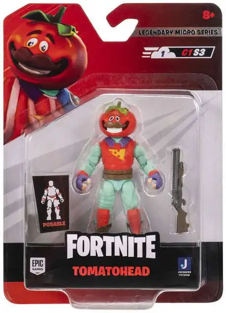 Fortnite Legendary Micro Series Tomatohead 2.5 Mini Figure Jazwares ...
