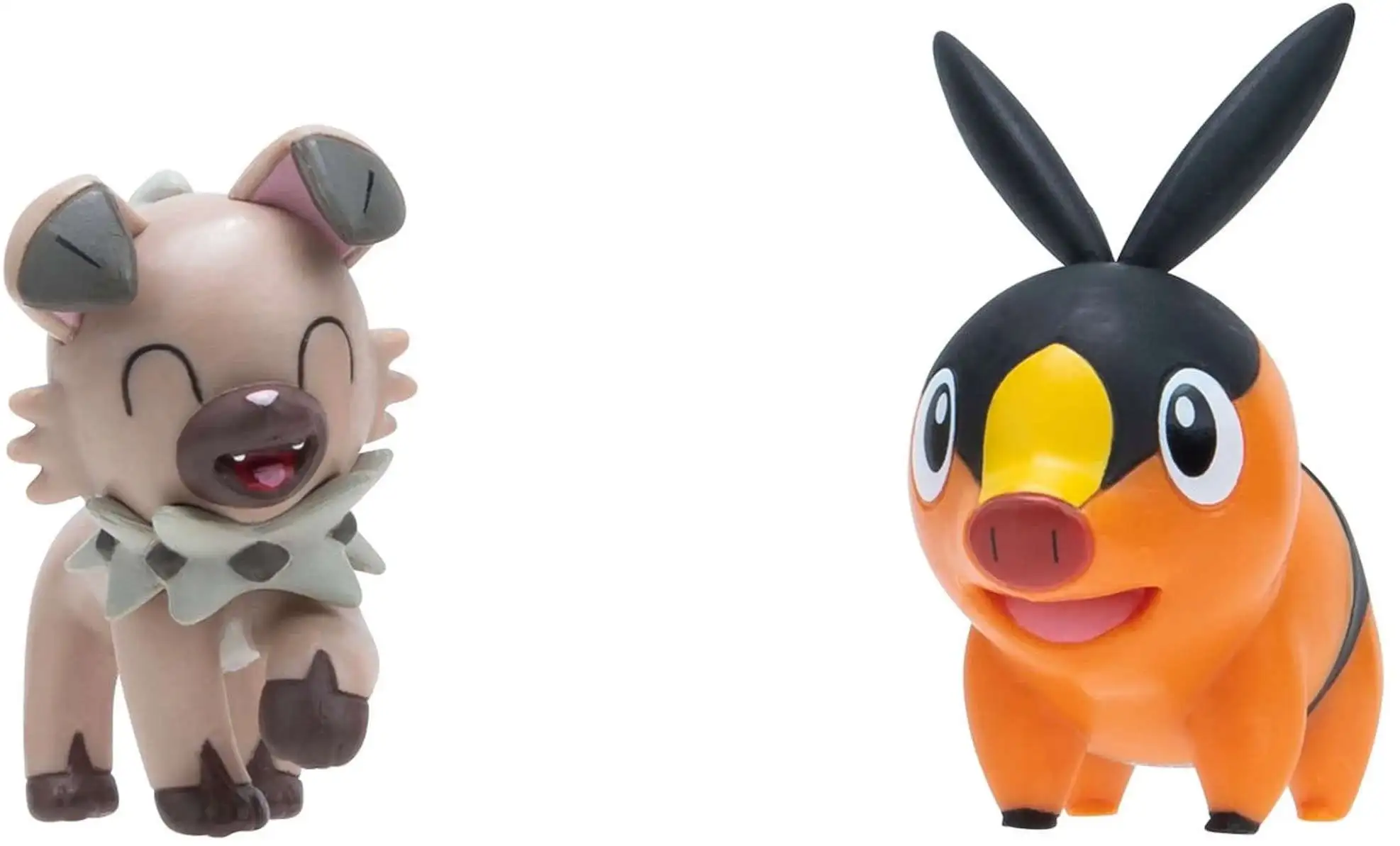 Pokemon Battle Figure Tepig Rockruff 2 Mini Figure 2-Pack Jazwares - ToyWiz