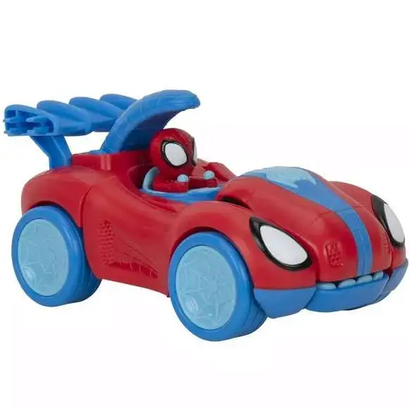 Marvel Spidey His Amazing Friends Dino-Webs Spidey-Rex Racer 8 ...
