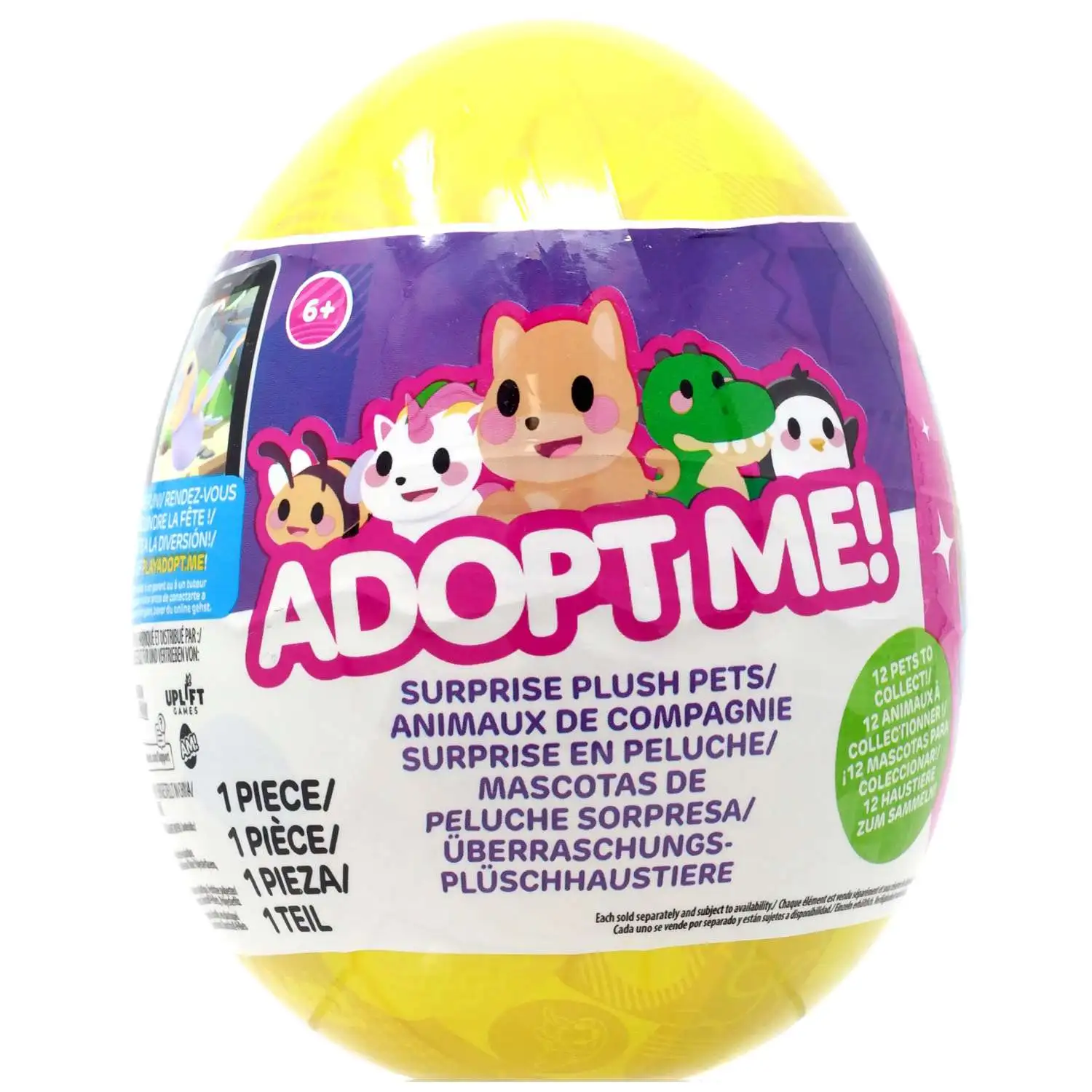 Adopt Me Series 5 Surprise Plush Pets 5 Mystery Pack Jazwares - ToyWiz