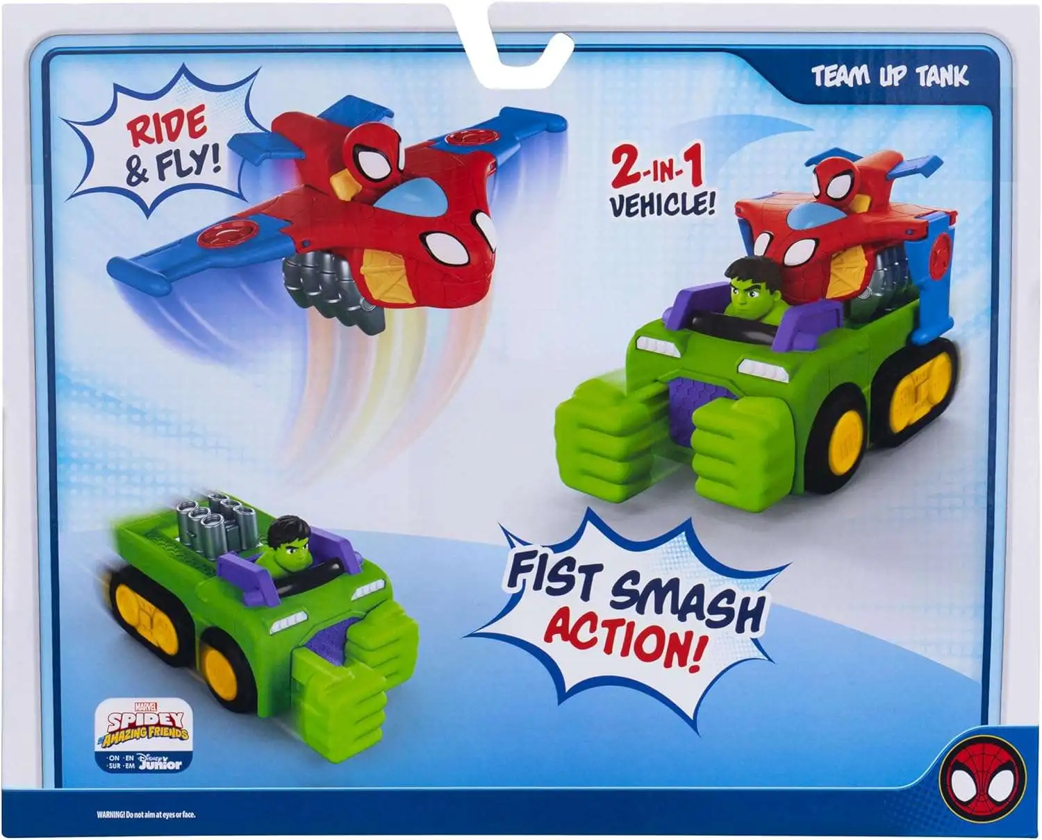 Marvel Spidey His Amazing Friends Team Up Tank 4 Vehicle Pack Spidey ...