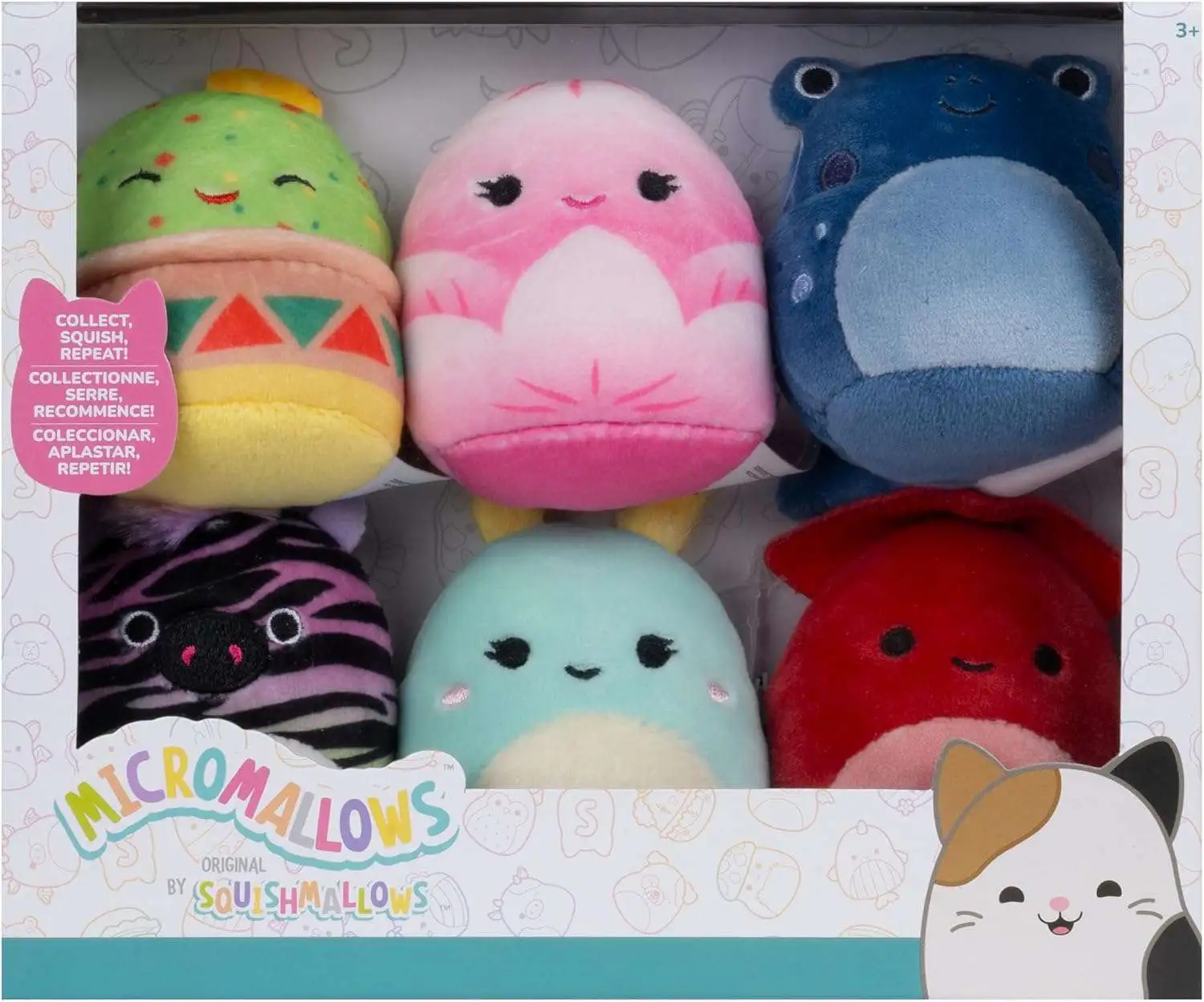 Squishmallows Micromallows Safiyah, Elin, Gideon, Agnolo, Altman Connie ...