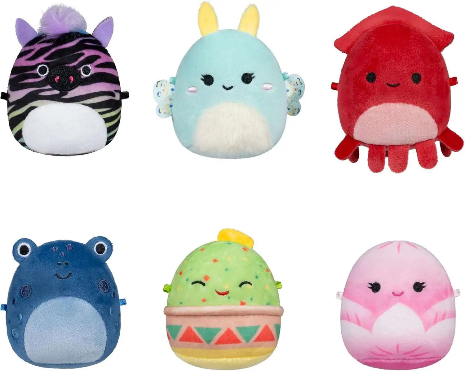 Squishmallows Micromallows Safiyah, Elin, Gideon, Agnolo, Altman Connie ...