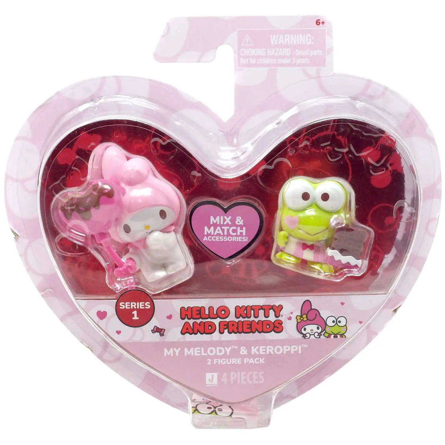 Sanrio Hello Kitty Friends Series 1 Valentines Day My Melody Keroppi ...