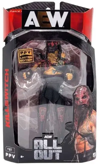 AEW All Elite Wrestling All Out Killswitch Exclusive Action Figure ...