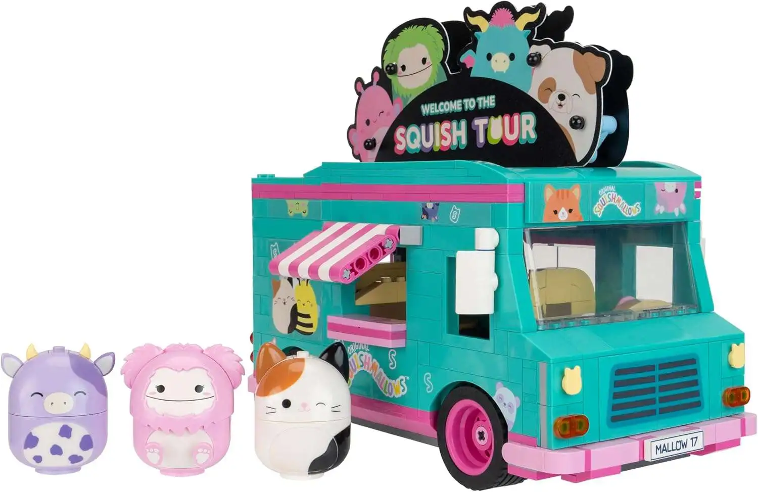 BLDR Squishmallows Squishbrik Squish Tour Building Set 0098 Jazwares ...