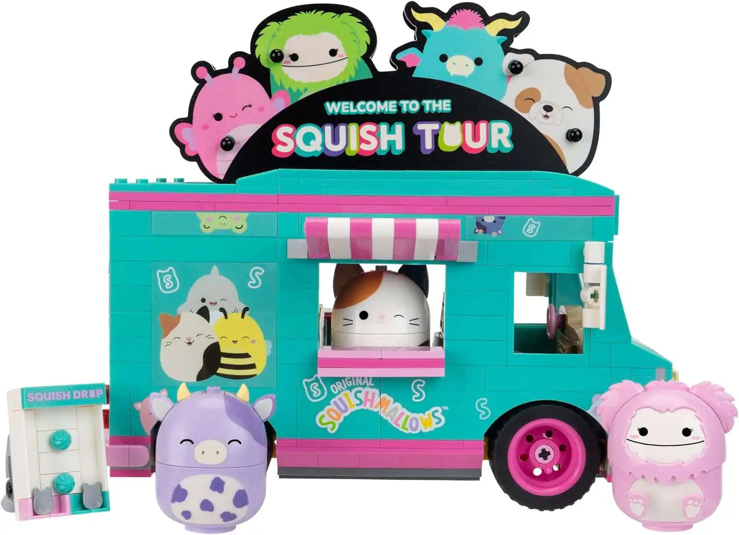 Bldr Squishmallows Squishbrik Squish Tour Building Set 0098 Jazwares