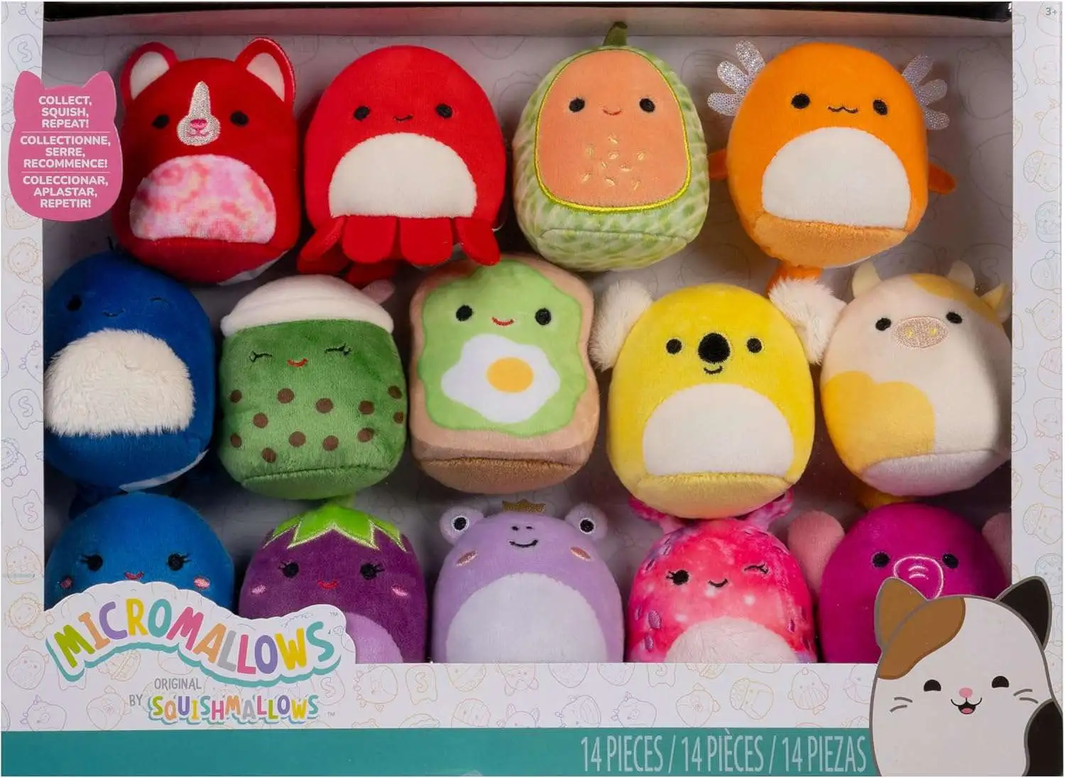 Squishmallows Micromallows Gilly, Veronica, Francois, Nico, Brody, Sevda, Sinclair, Donny, Bodie ...