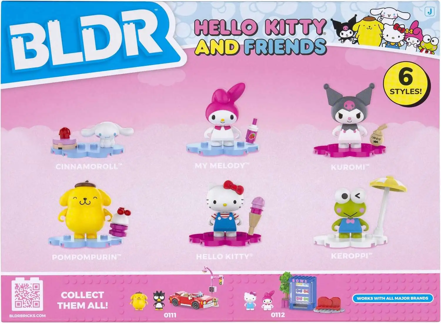 BLDR Hello Kitty Friends Hello Kitty, Cinnamoroll, Pompompurin, My ...
