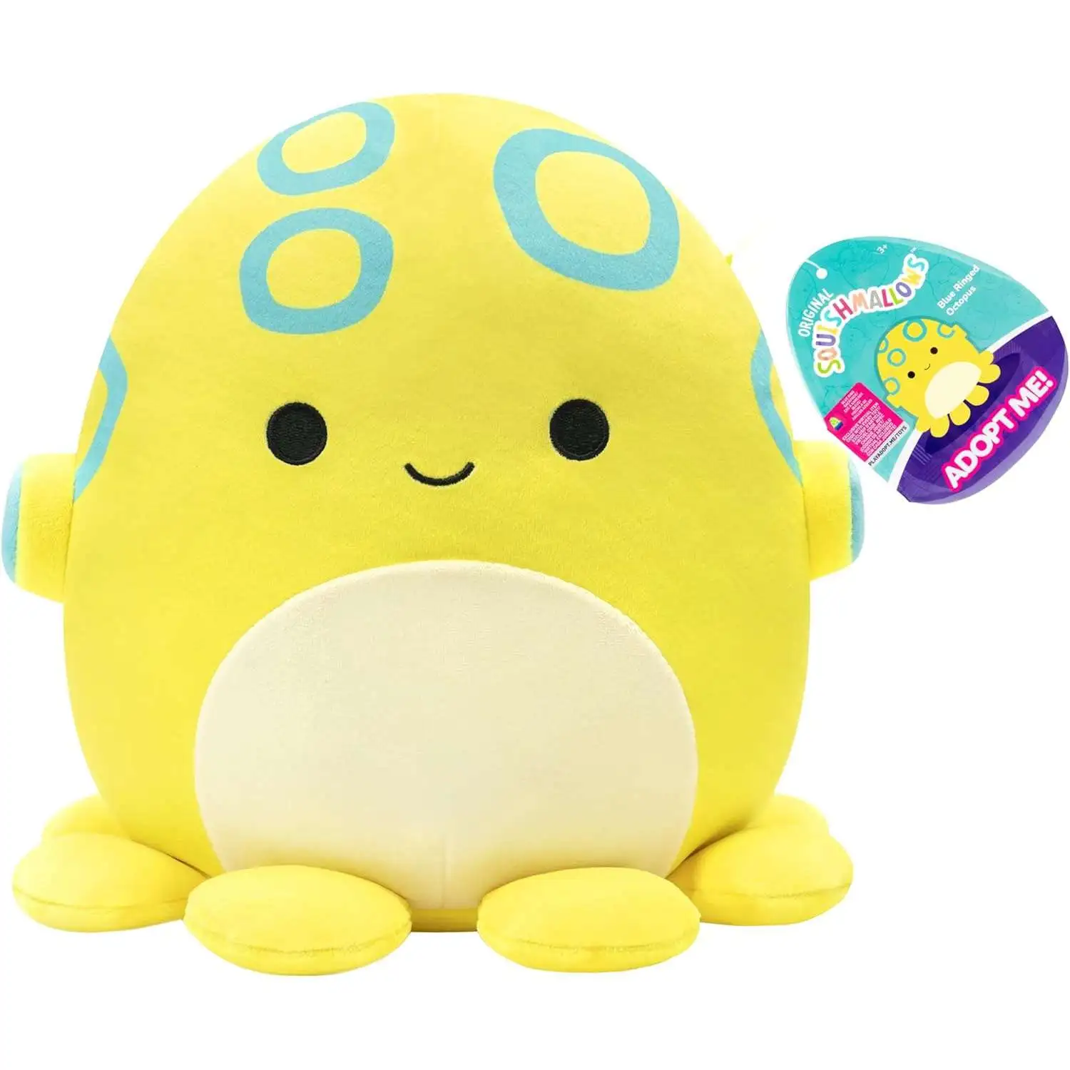 Squishmallows Adopt Me Blue Ringed Octopus 10 Plush Kellytoys - ToyWiz