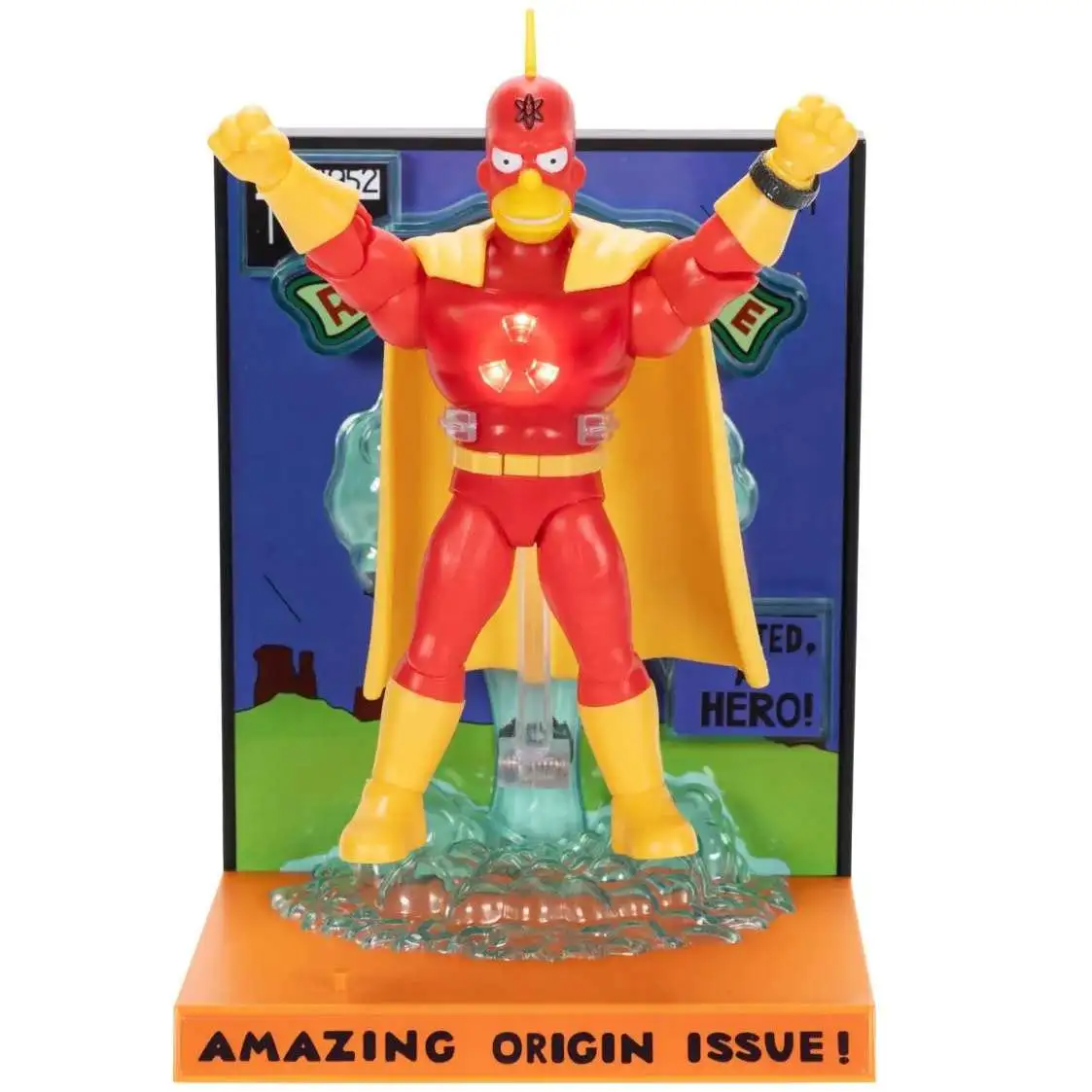 The Simpsons Premium Radioactive Man 5 Action Figure Jakks Pacific - ToyWiz
