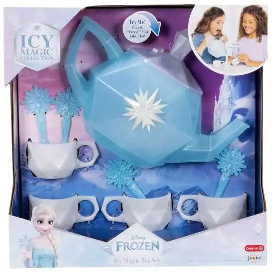 Disney Frozen Icy Magic Tea Set Exclusive Jakks Pacific - ToyWiz