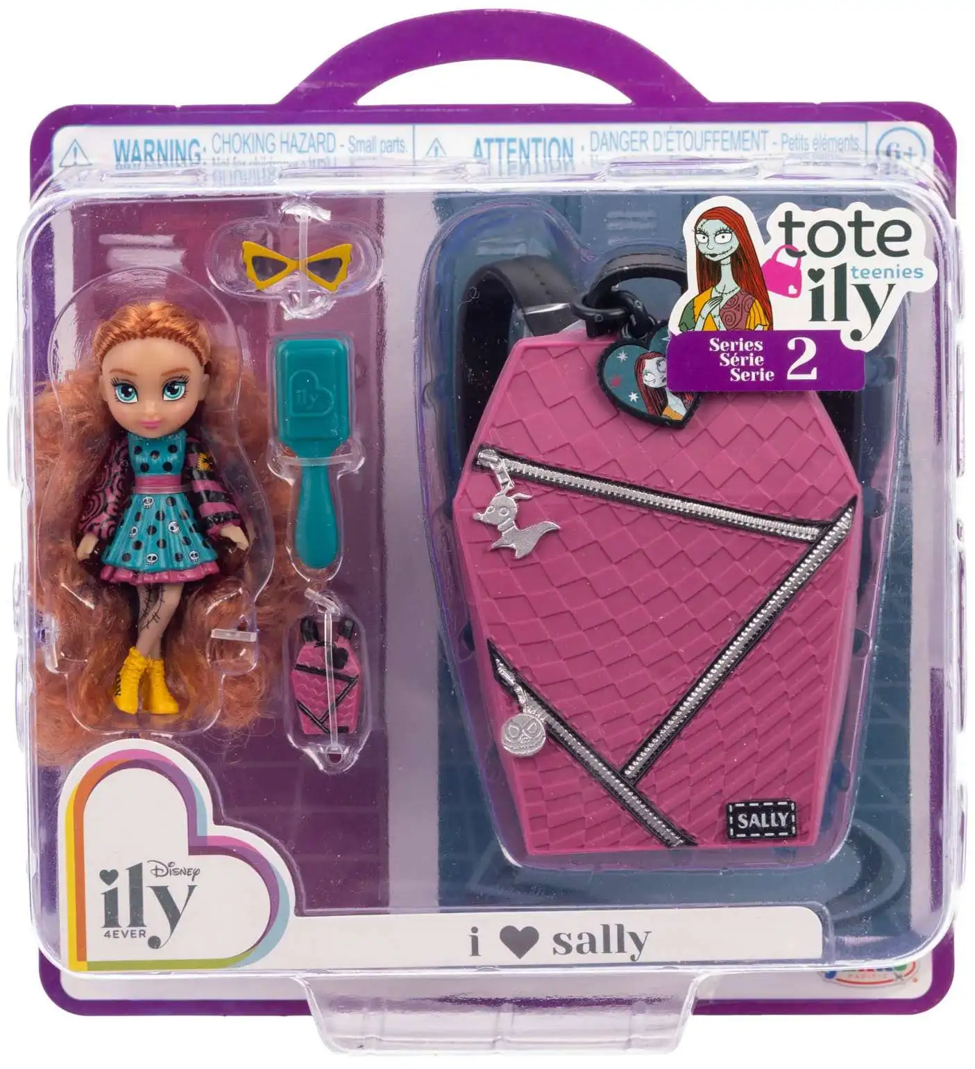 Disney ily 4EVER Tote Ily Teenies Series 2 I Love Sally 2 Mini Doll ...