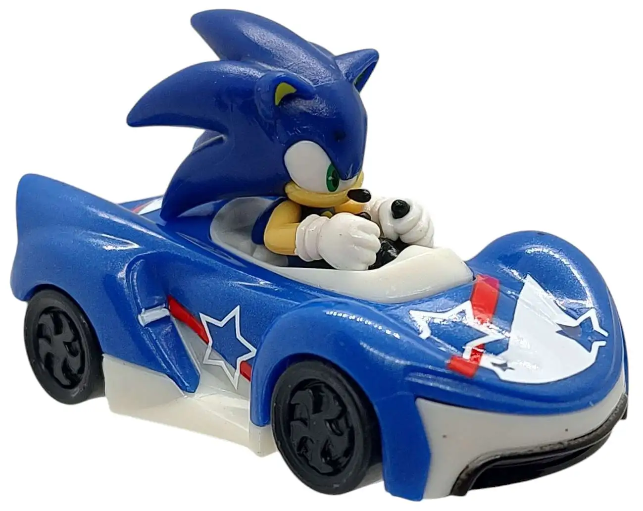 Sonic The Hedgehog Team Racing Sonic Diecast Vehicle Loose Jakks ...