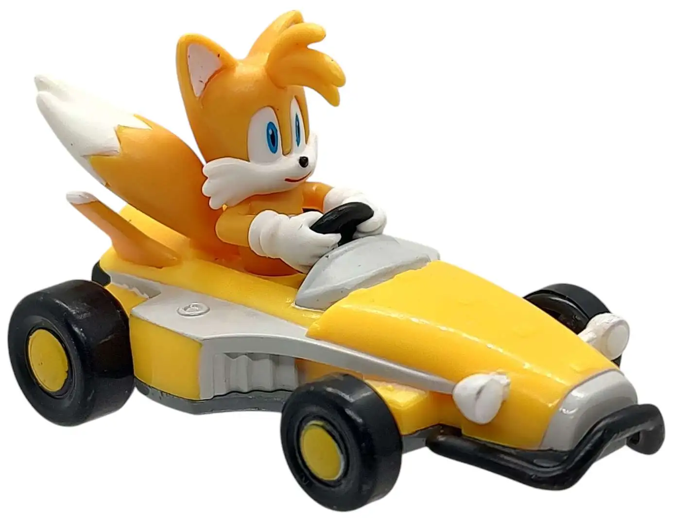 Sonic The Hedgehog Team Racing Tails Diecast Vehicle Loose Jakks ...