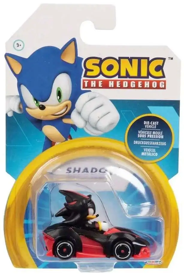 Sonic The Hedgehog Modern Shadow Diecast Vehicle Jakks Pacific - ToyWiz