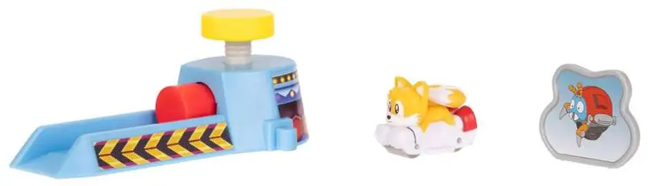 Sonic The Hedgehog Go Go Racers Classic Tails Mini Launcher Jakks ...