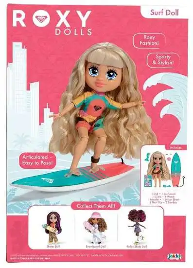 Roxy Dolls Surf 7 Doll Jakks Pacific - ToyWiz