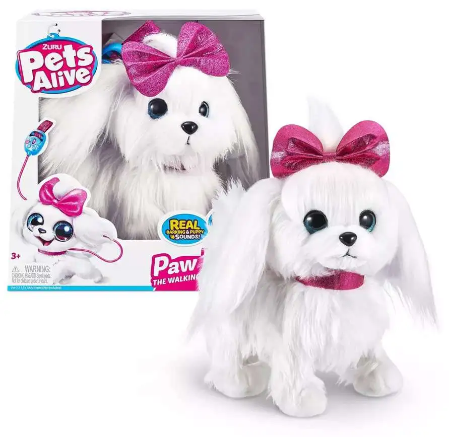 Pets Alive Lil Paw Paw Puppy Robotic Figure Damaged Package Zuru Toys ...
