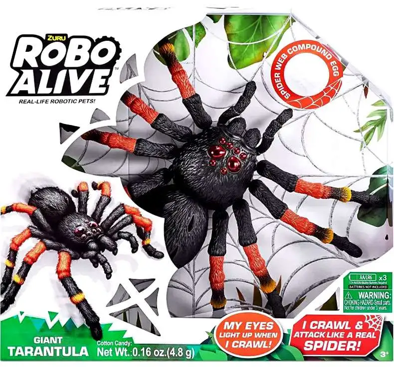 Robo Alive Giant Tarantula Robotic Pet Figure Damaged Package Zuru Toys ...