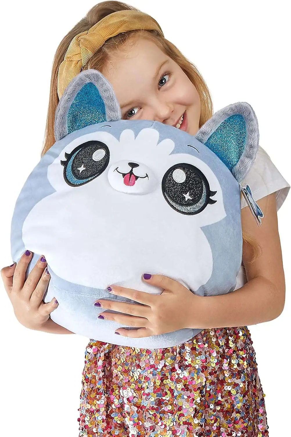 Coco Squishies Hyper The Husky 12 Plush Zuru Toys - ToyWiz