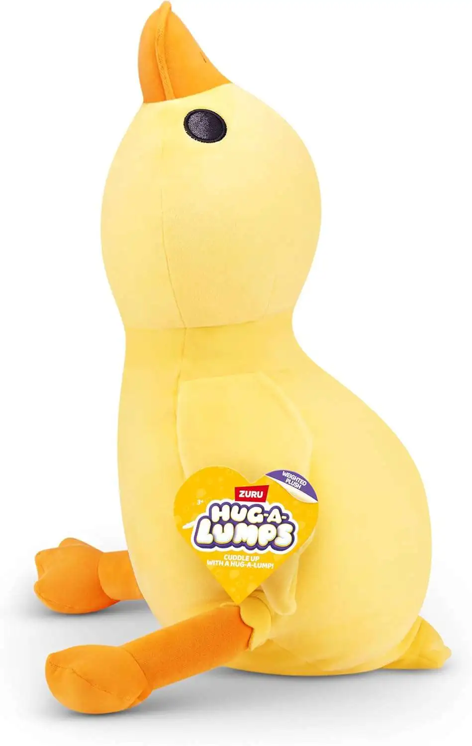 Hug-A-Lumps Bailey Weighted Plush Duckling Zuru Toys - ToyWiz