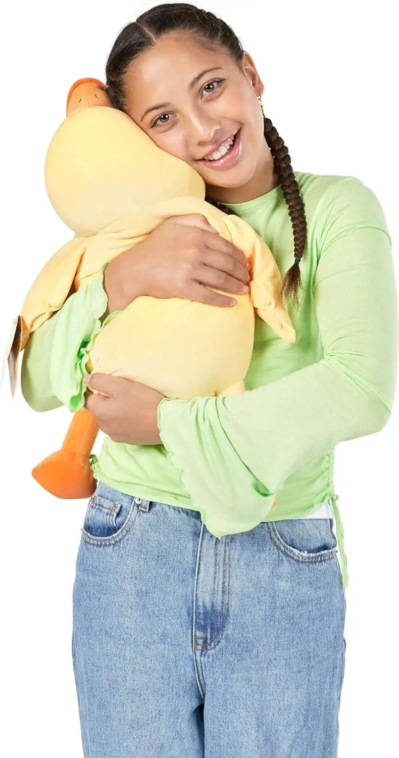 Hug-A-Lumps Bailey Weighted Plush Duckling Zuru Toys - ToyWiz