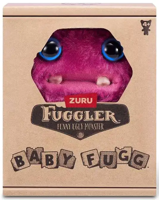 Fuggler Baby Fugg Series 4 Sir Belch 3.5 Plush Figure Red Zuru Toys ...