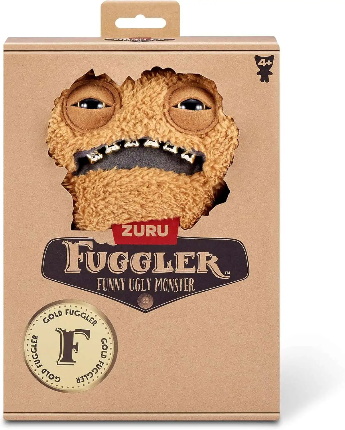 Fuggler Gold Fuggler Gnawing Terror 9 Plush Figure Toy Monster - ToyWiz