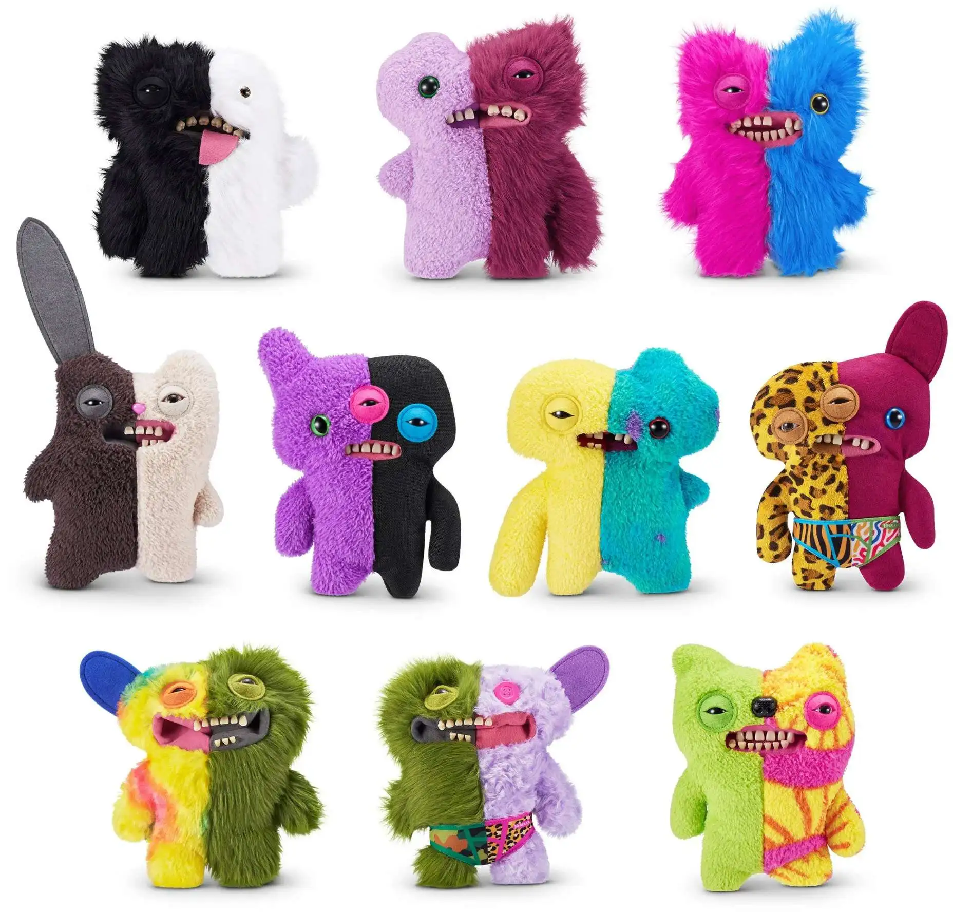 Fuggler Misfit Monsters Munch Munch Old Tooth Exclusive 9 Plush Green Multi Zuru Toys - ToyWiz