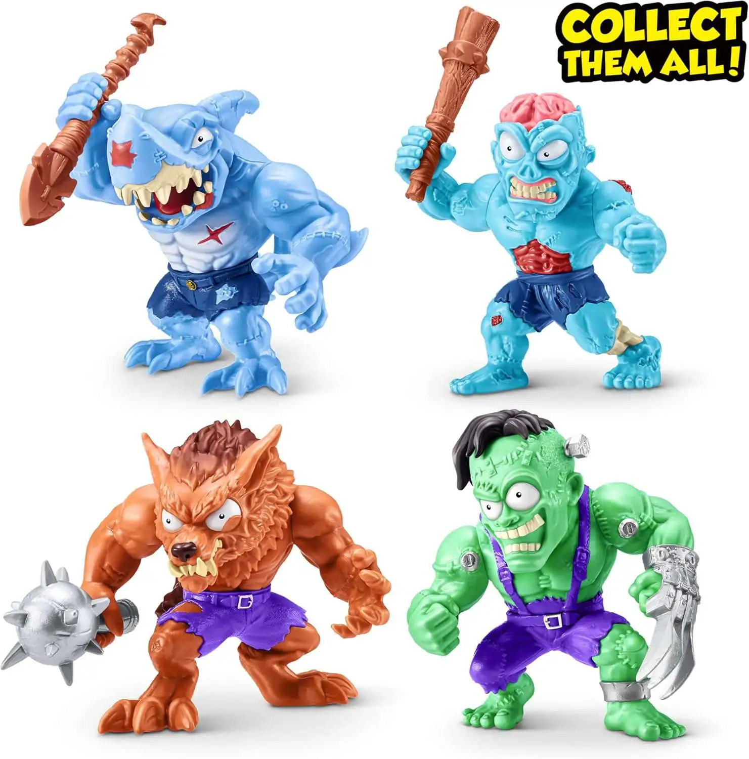 Smashers Horror House Make a Monster SHARK Mystery Pack 10 Surprises ...