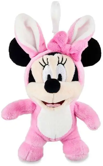Disney Easter Minnie Mouse 6 Plush Hanger Bunny Costume Ruz - ToyWiz