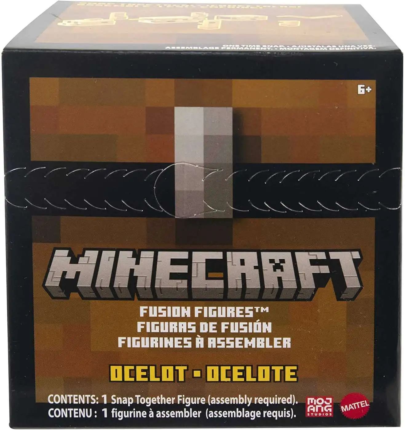 Minecraft Fusion Ocelot 3.25 Action Figure Mattel Toys - ToyWiz