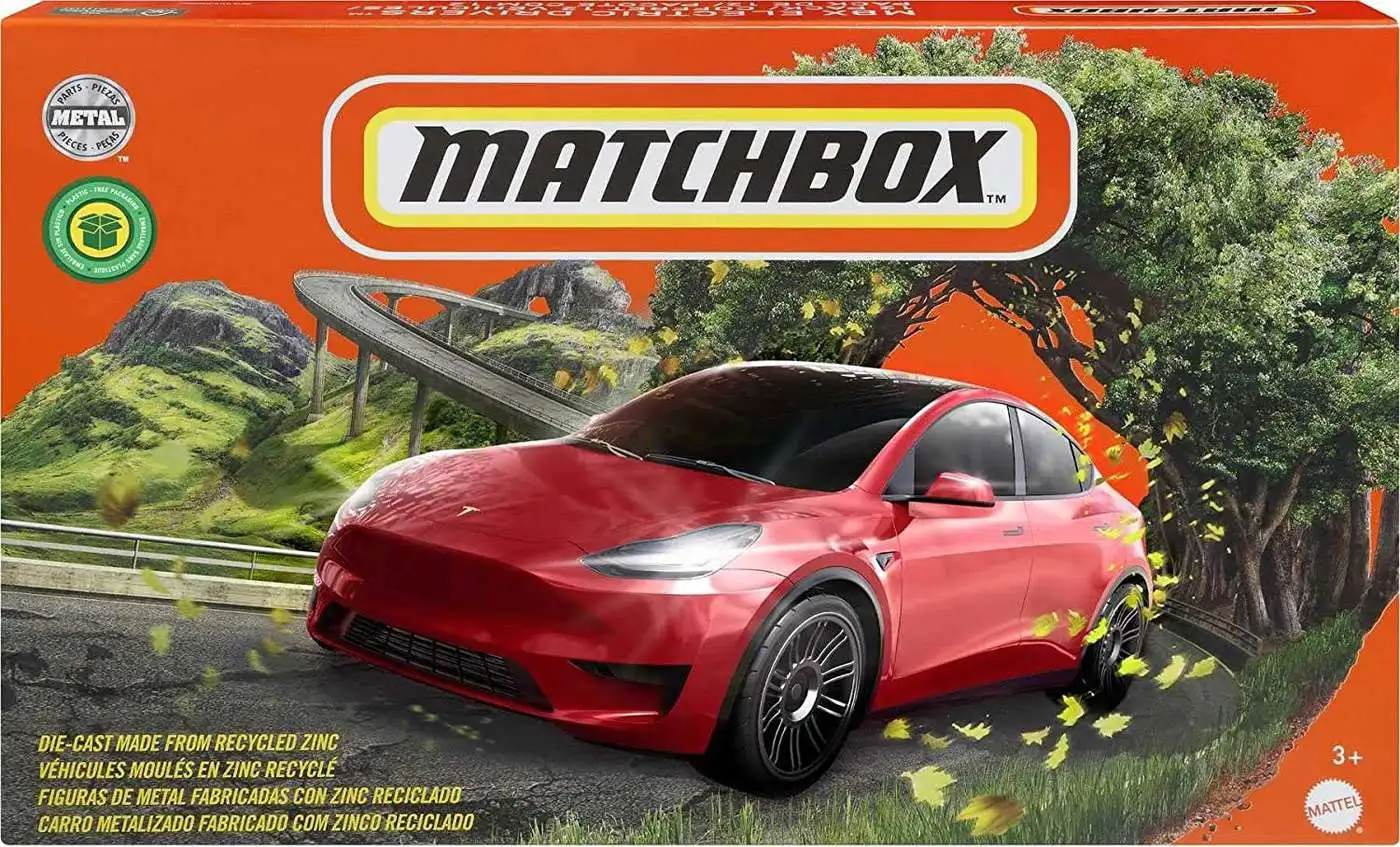Matchbox Electric Drivers 2020 Tesla Roadster, 2018 Nissan Leaf, 2020 ...