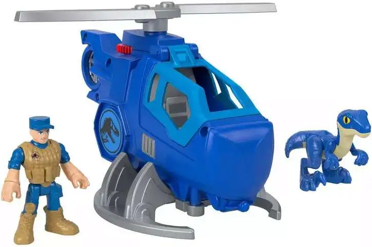 Fisher Price Jurassic World Imaginext Dominion Raptor Recon Figure Set ...