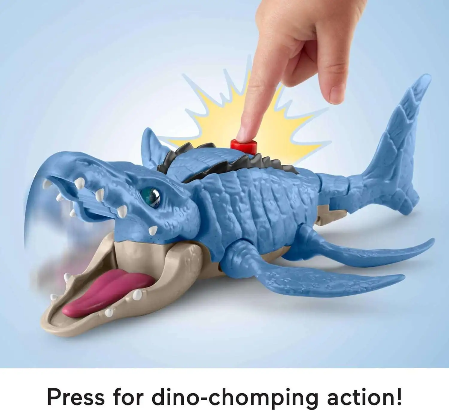 Fisher Price Jurassic World Rebirth Imaginext Dino Chopper with 3 ...