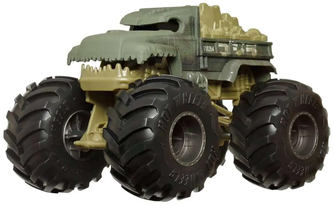 Hot Wheels Monster Trucks Oversized Godzilla 124 Diecast Car Mattel Toys - ToyWiz